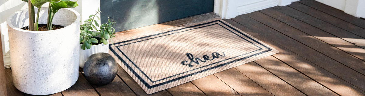 Personalized Doormats - Make a Statement at Your Front Door – Matterly