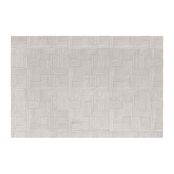 Beautiful Un-Rug Washable Low profile Accent Mats in Organic Squares ...